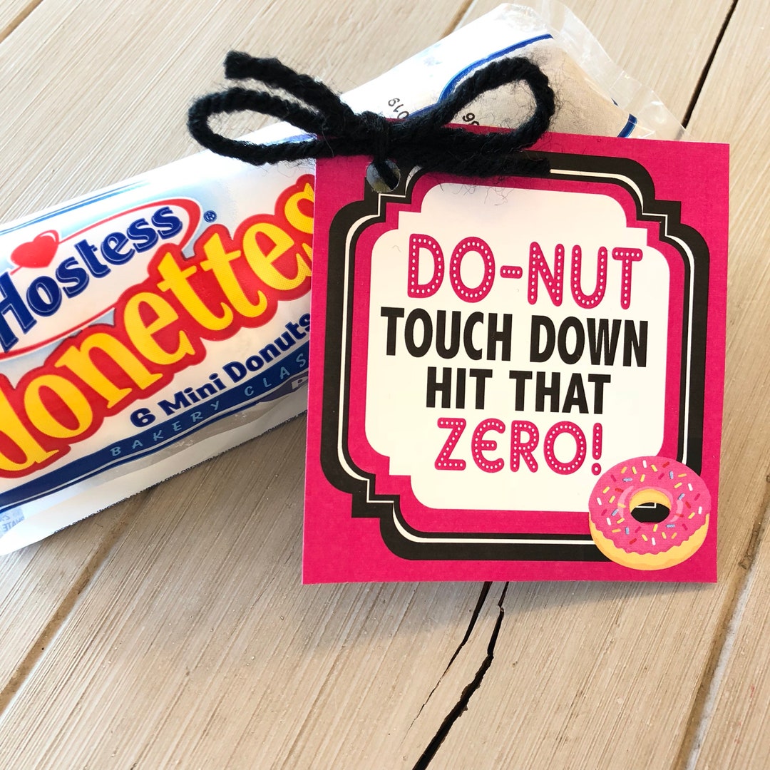 Cheer Team Gifts, Donut Gift Tag, Cheer Team Good Luck, Cheerleading ...