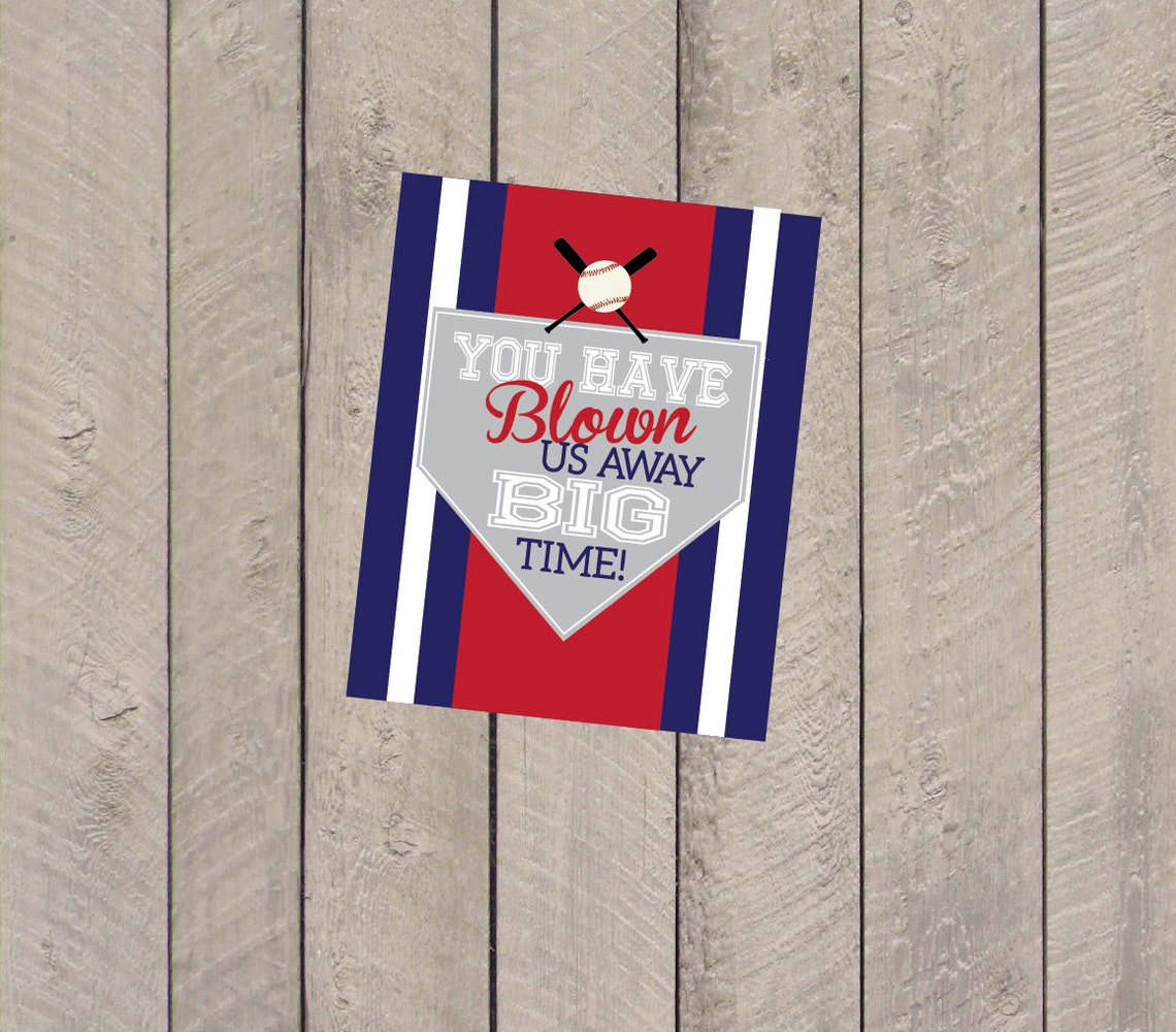 Baseball Good Luck Favor Tags Baseball Team Gifts Team Gifts - Etsy