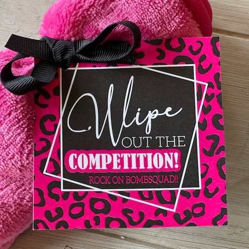 Blow Away the Competition Motivational Team Treat Tags - Etsy