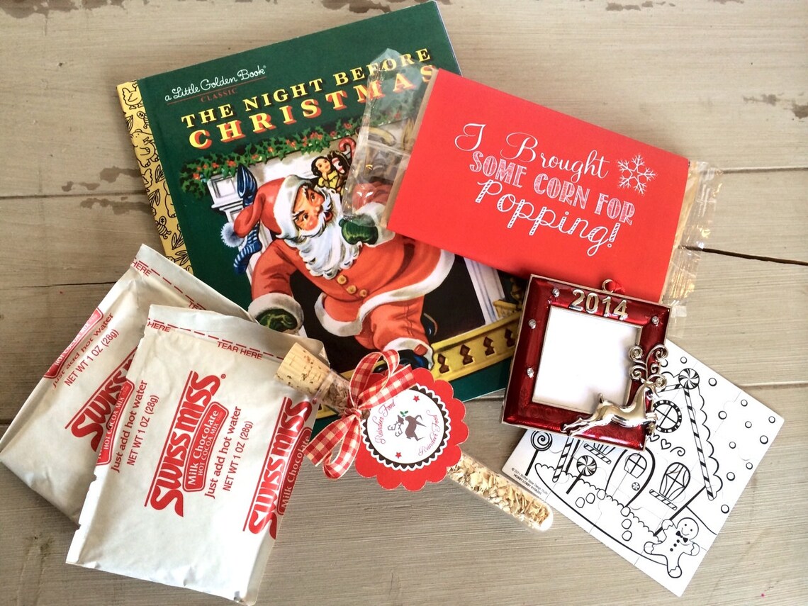 Christmas Eve Box Christmas Memory Box Personalized Santa - Etsy