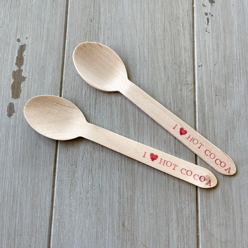 Chocolate Spoons - Etsy