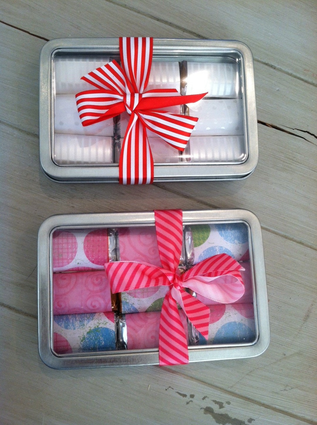 Christmas Chocolate Tins, Christmas Gifts, Holiday Favors, Teacher ...