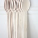 20 Wooden Party Spoons - Etsy