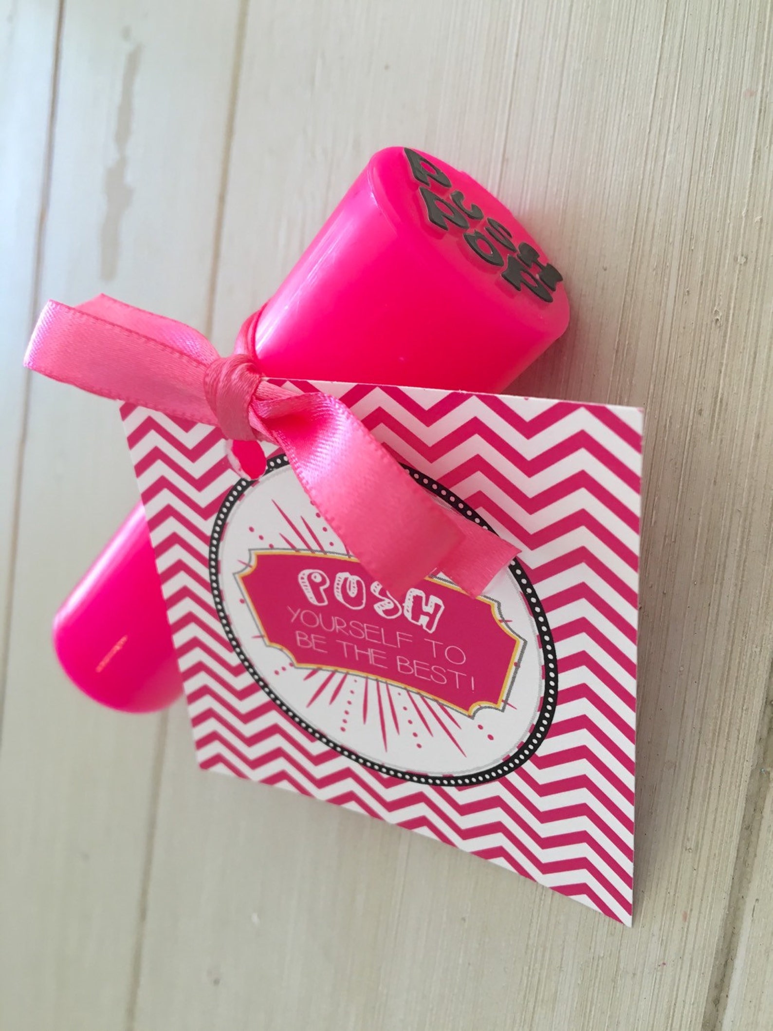 Team Gifts Good Luck Favor Tags Cheer Gifts Push Pop Tags - Etsy