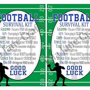 Football Survival Kits, Football Team Gifts, Football Gifts, CUSTOMIZED ...