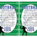 Football Survival Kits, Football Team Gifts, Football Gifts, CUSTOMIZED ...