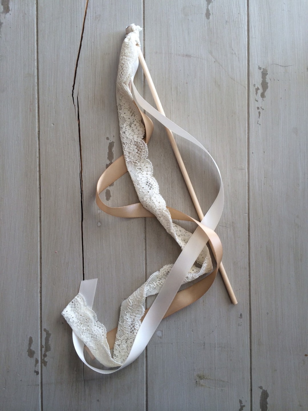 Wedding Ribbon Wands or Streamer- Birthday Party- Rustic Barn Wedding ...
