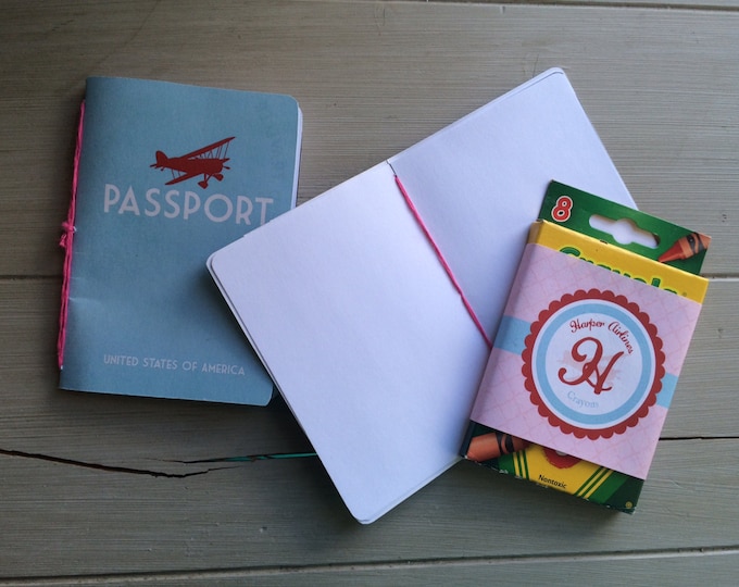 Passport Party Favor, Party Passport, Airplane Birthday Party Passports ...