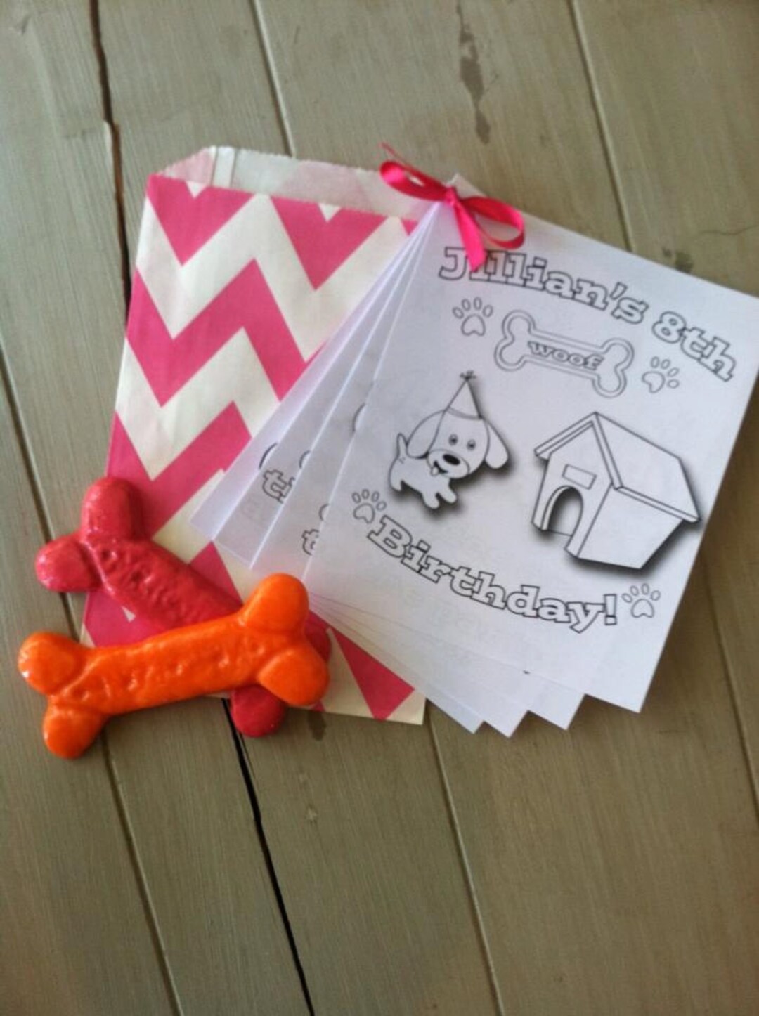 Personalized Puppy Birthday Party Coloring Book Party Favor PDF File - Etsy