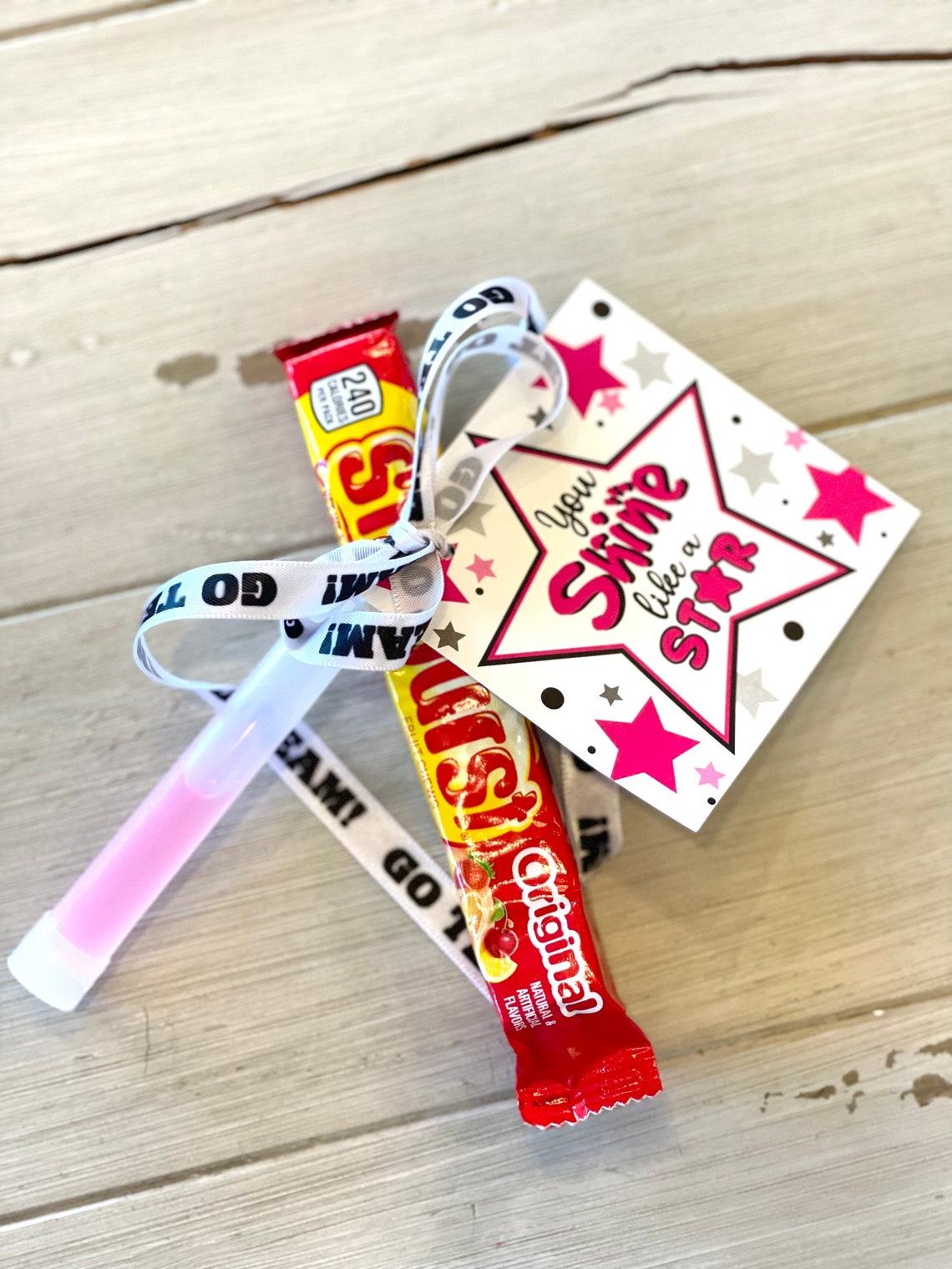 Cheerleading Good Luck Favor Tags PDF File Instant Download | Etsy