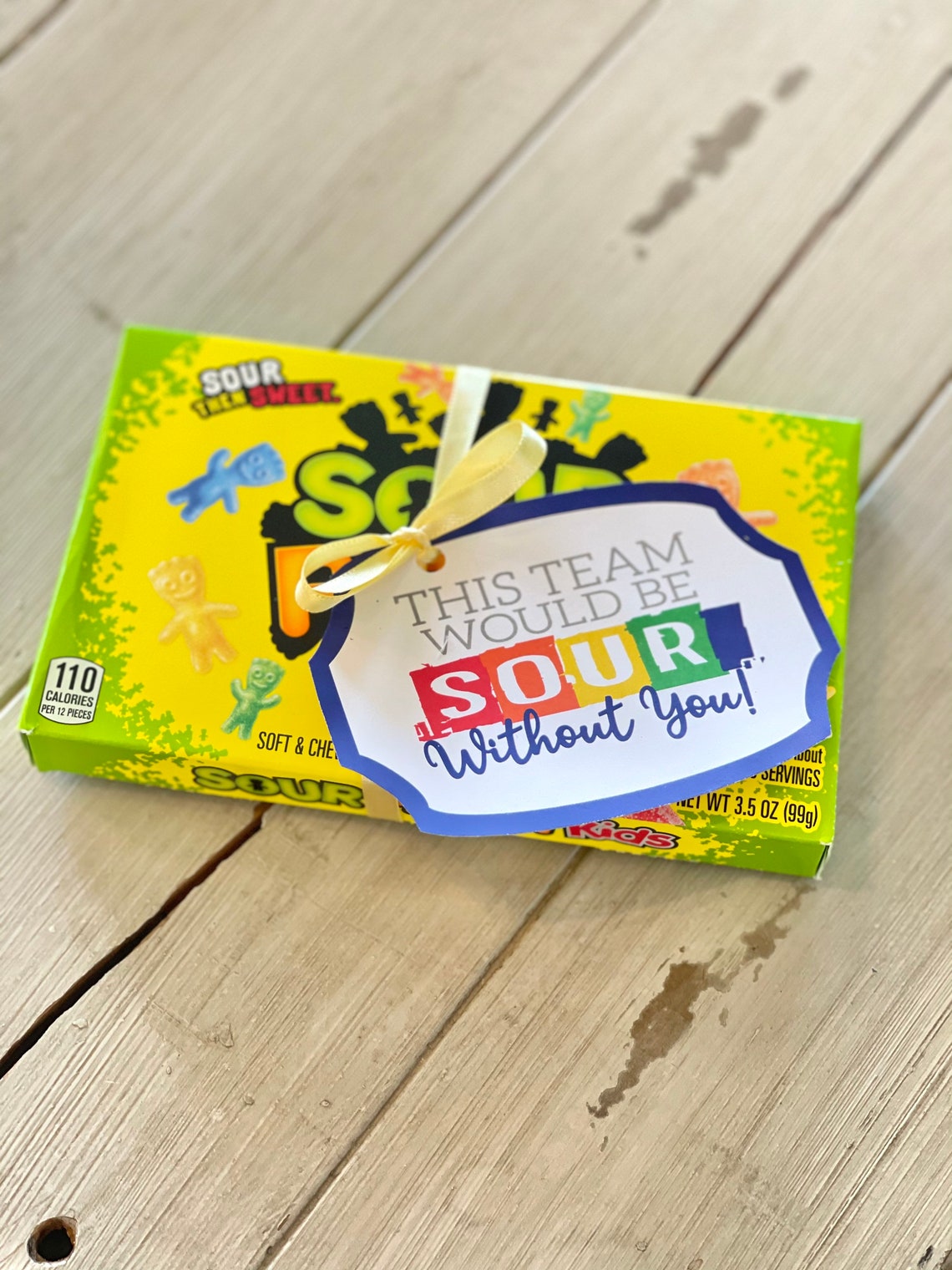 Team Gifts Cheerleading Gifts Sour Patch Kids Gift Tag Good - Etsy