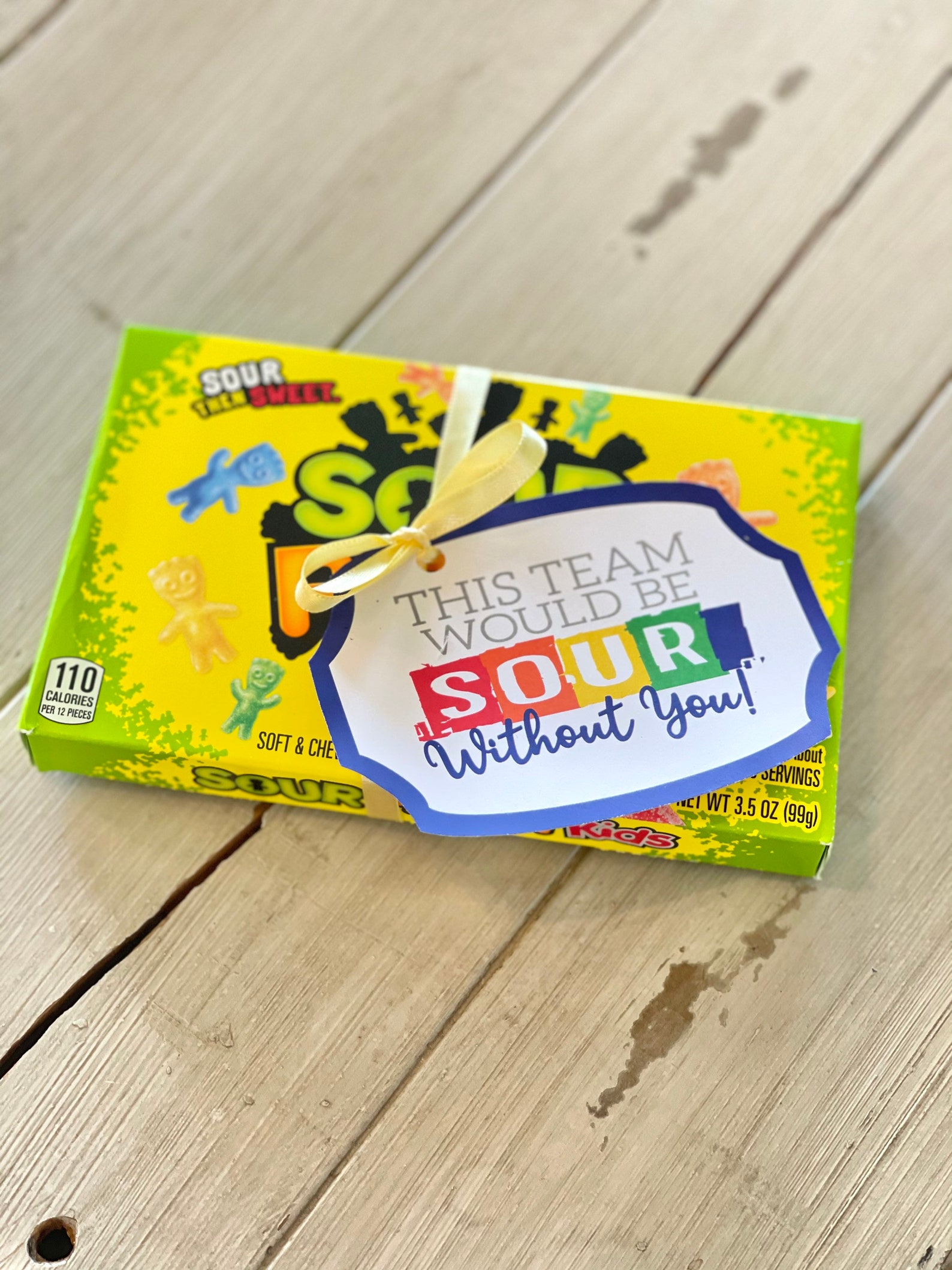 Team Gifts Cheerleading Gifts Sour Patch Kids Gift Tag Good - Etsy