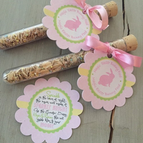 Magic Easter Bunny Food for Kiddos on Easter Eve Easter Bunny - Etsy