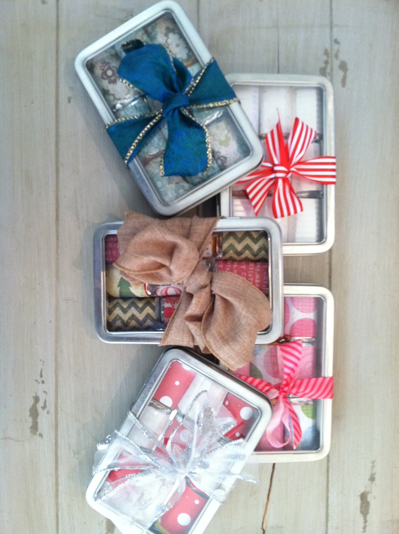 Christmas Chocolate Tins, Christmas Gifts, Holiday Favors, Teacher ...