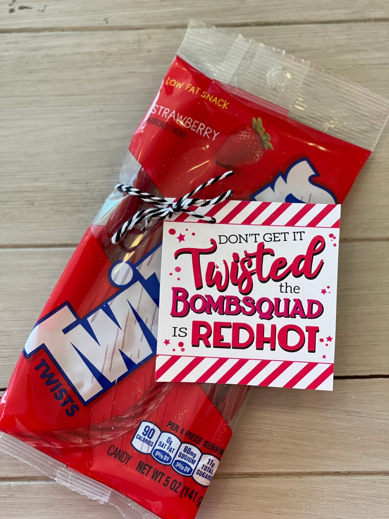 Candy Good Luck Tag, Team Candy Tag, Licorice Tag, Cheer Good Luck ...