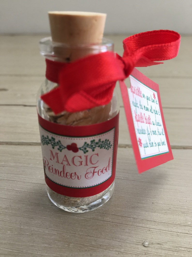 Reindeer Food, Reindeer Dust, Christmas Party Favor, Christmas Eve ...