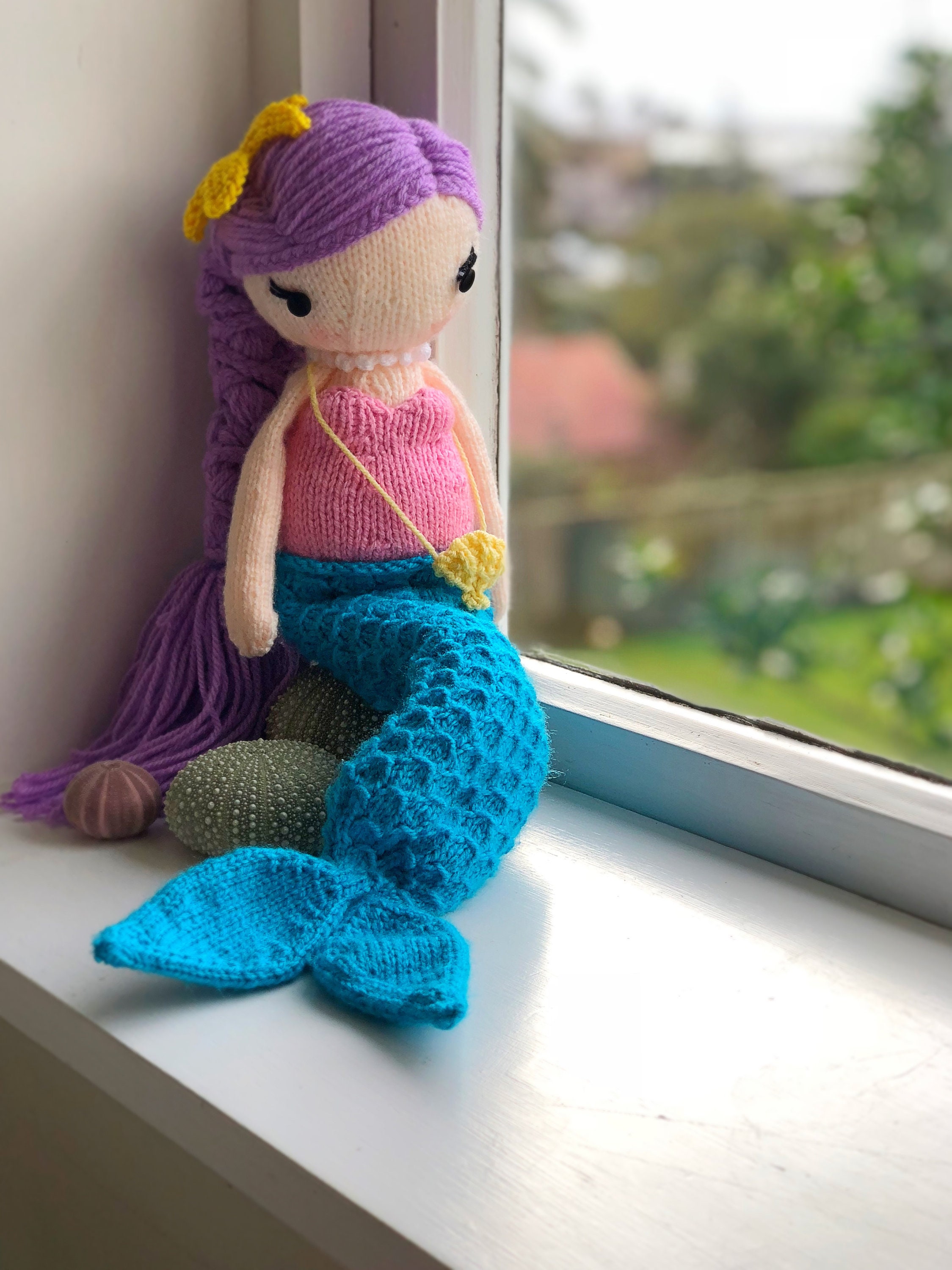 Mermaid Dolly- Knitting Pattern PDF - Etsy