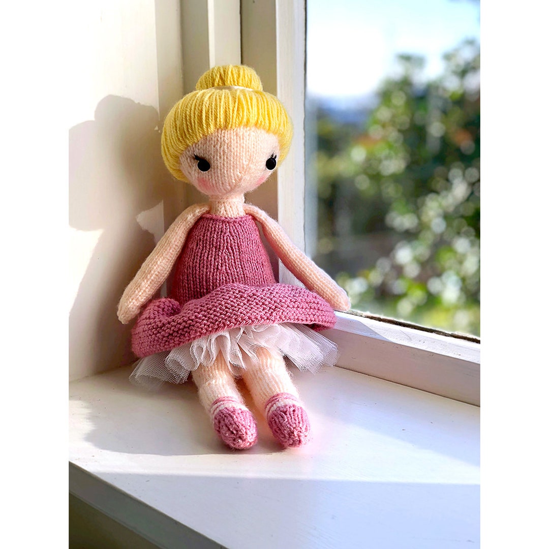 Ballerina Dolly- Knitting Pattern PDF - Etsy