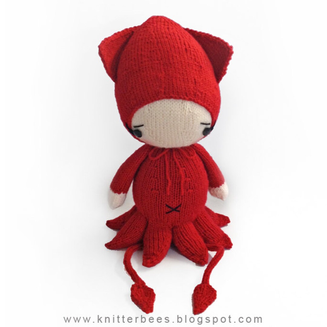 Onesie - Squid / Octopus - Knitting Pattern PDF - Etsy