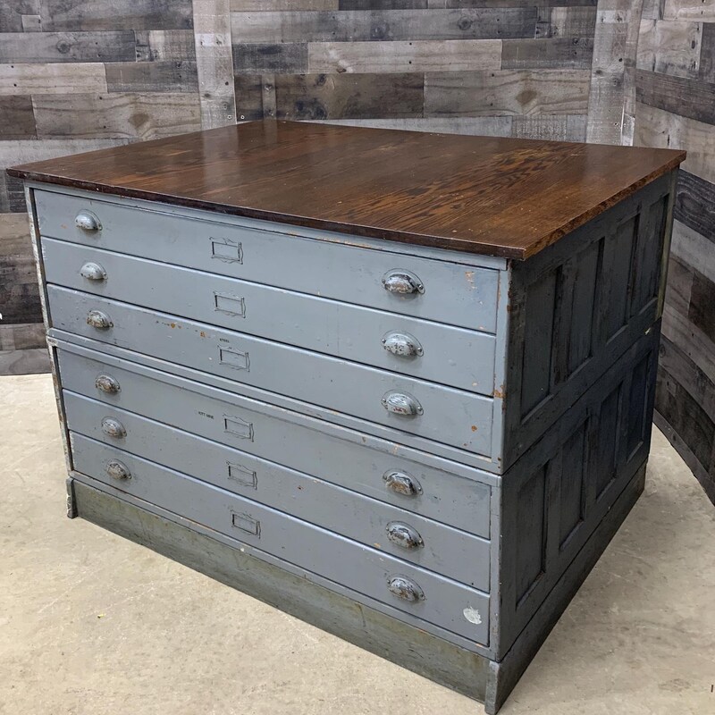 Vintage Map Cabinet - Etsy