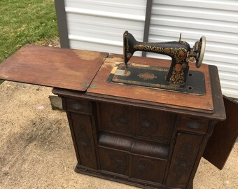 Antique sewing table | Etsy