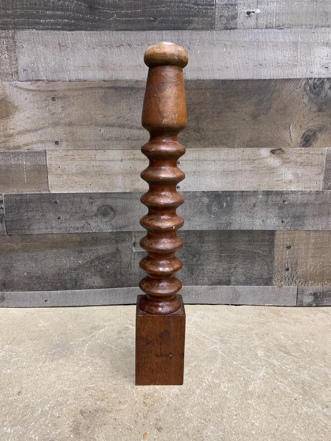 Antique Salvaged Wood Column Post, Jenny Lind Cottage Style - Etsy