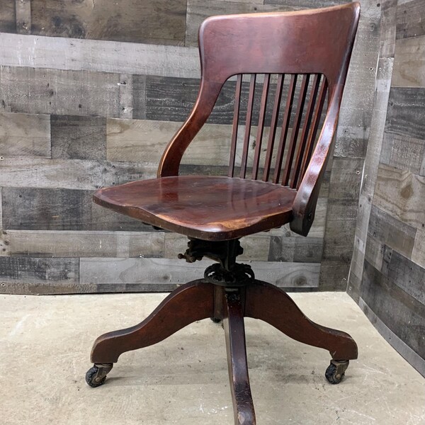 Bankers Chair - Etsy