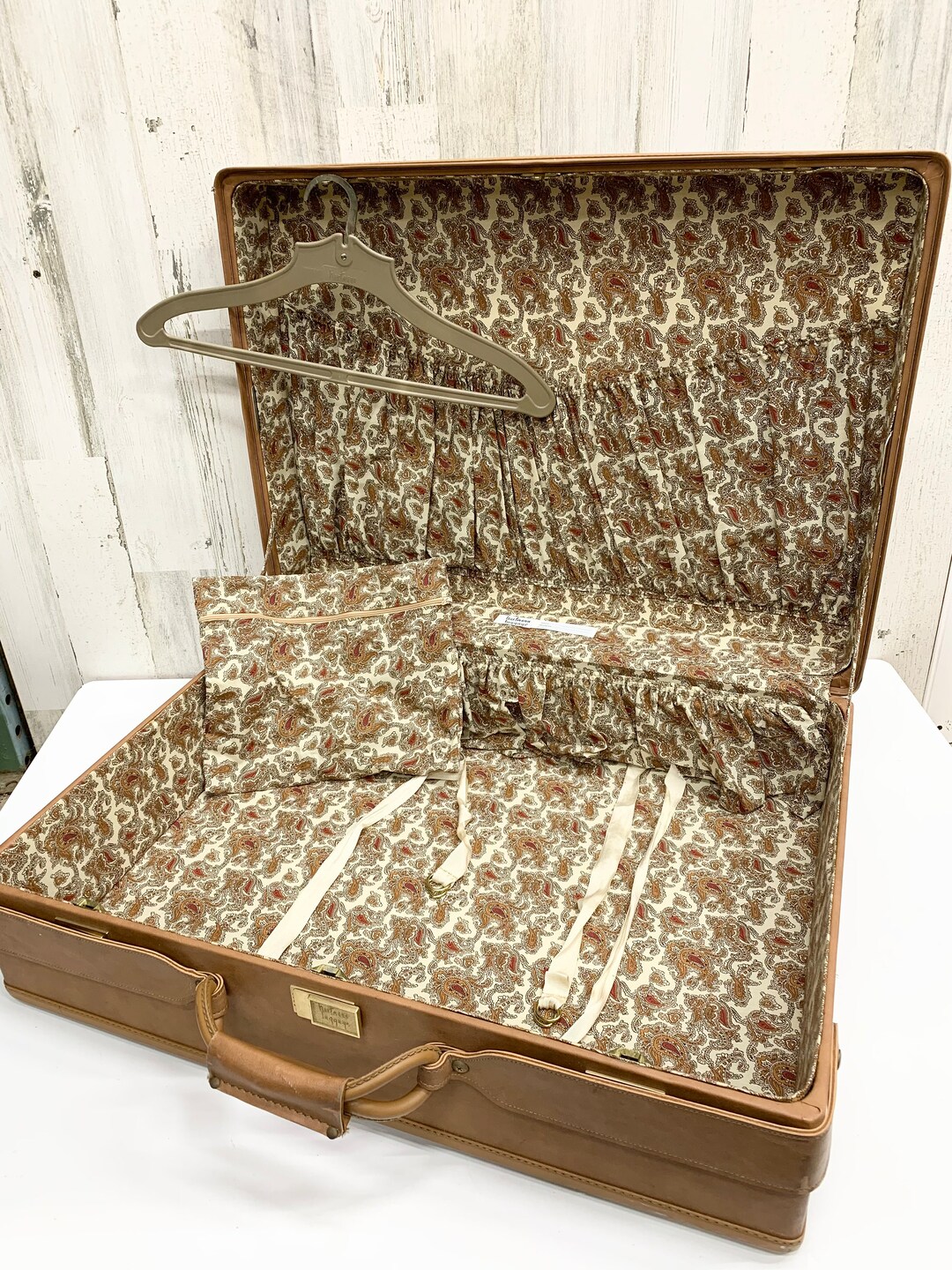 Vintage Hartmann Luggage, Retro Storage Case Paisley Print, Hanger ...