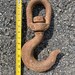 Large Vintage Crosby Hook, Industrial Crane Construction 13 Long, Home ...
