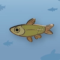 Largemouth Bass Fish Lapel Pin - Etsy