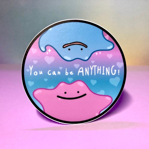 Ditto 3 Vinyl Sticker Weatherproof Positive Inspirational | Etsy