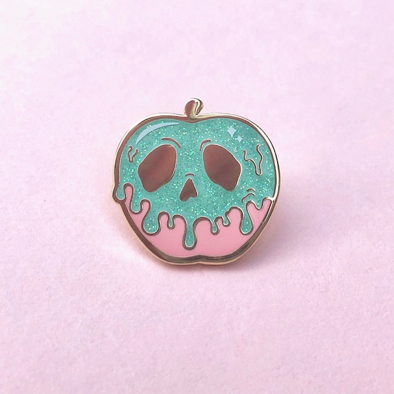 Pastel Poison Apple Pin Hard Enamel Lapel Pin Badge | Etsy