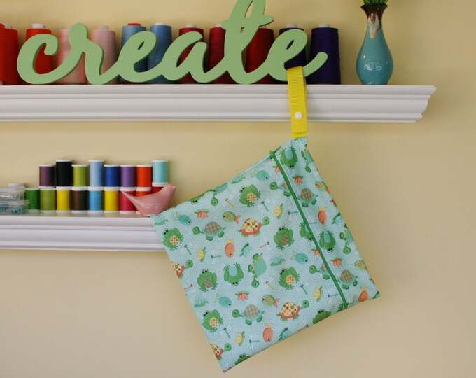 12x12 Boy's Wet Bag Zippered Hanging Wet Bag Cloth - Etsy