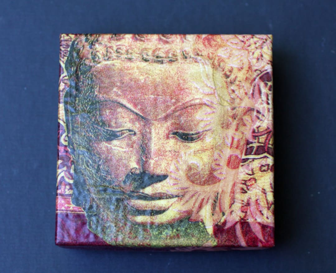 Buddha Decorated Gift Box - Etsy