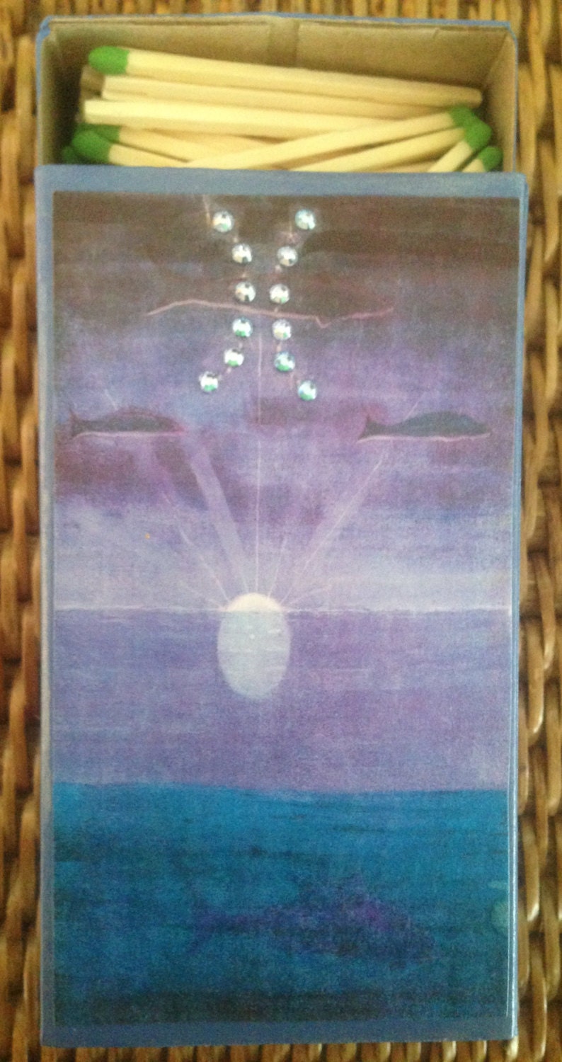 The Fish Altered Matchbox | Etsy