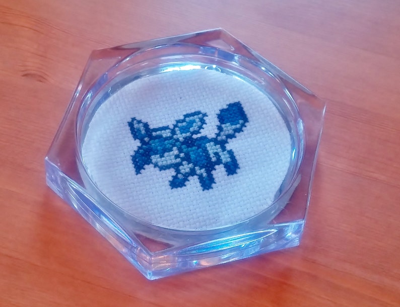 Glaceon Pokemon Coaster - Etsy