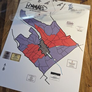 Pommard Wine Map - Etsy