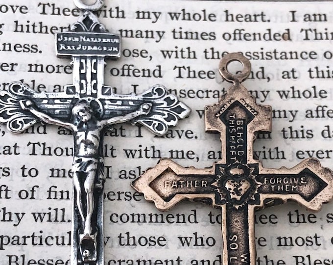 Pardon Crucifix Card - Etsy