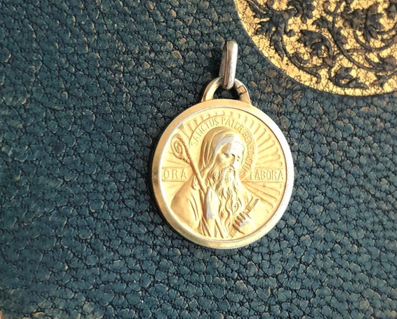 Old St. Benedict Medal - St Bendict Cross - St. Bened… - Gem