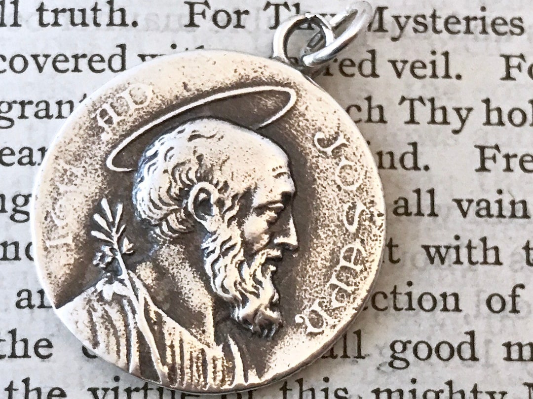 St. Joseph Medal - Ite Ad Joseph" - Bronze or Sterling Silver - Go to ...