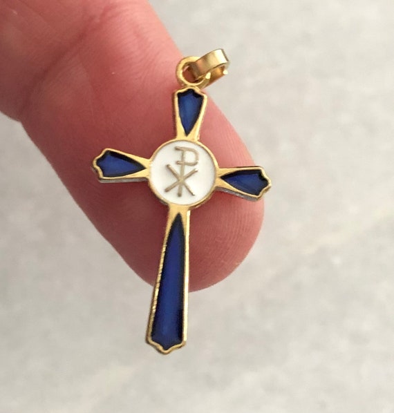 Cross Jesus XP Chi Rho Limited Stock French Enamel - Etsy