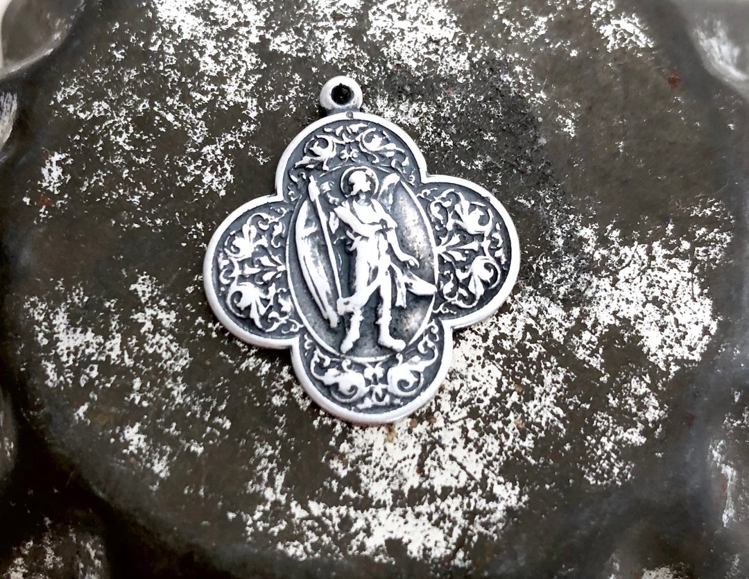 St. Raphael Medal - Archangel Medal - Sterling Silver - Patron of ...