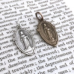 St. Dymphna Medal - Patron of Depression, Mental Affliction - Bronze or ...