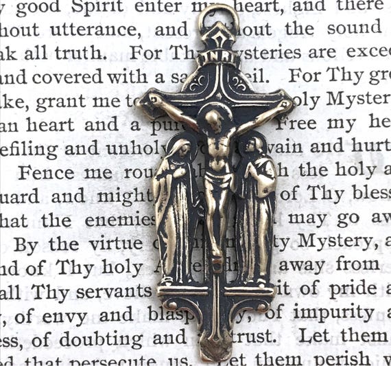 Large Crucifix Good Friday Crucifix 2 Bronze - Etsy