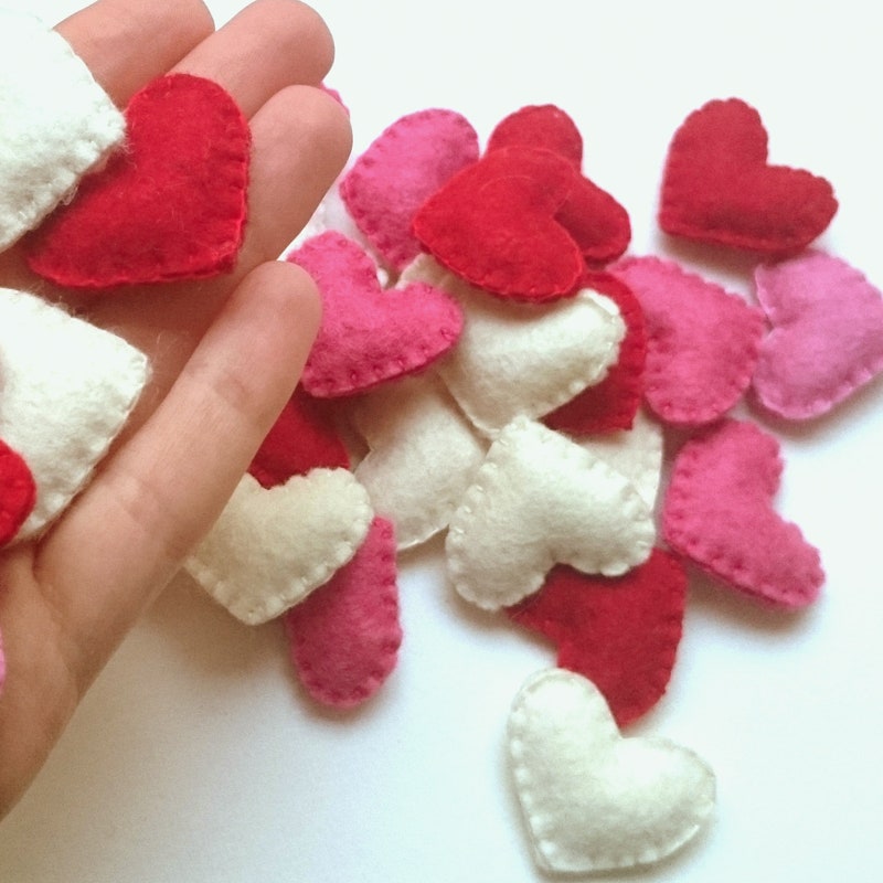 Heart Confetti - Etsy