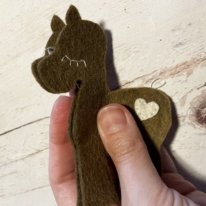 Felt Pony Ornament Template, Digital Download, PDF Pattern, Sewing ...