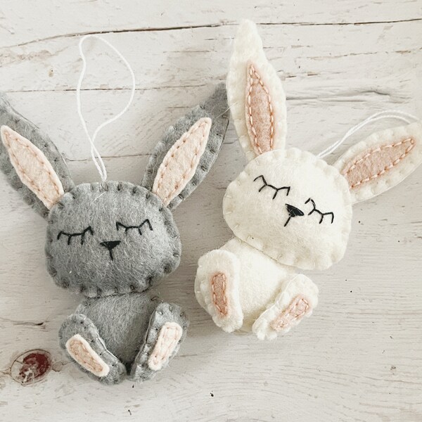 Felt Easter Bunny - Etsy