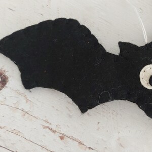 Fall Bat Ornament - Halloween Decoration - Spooky - Etsy