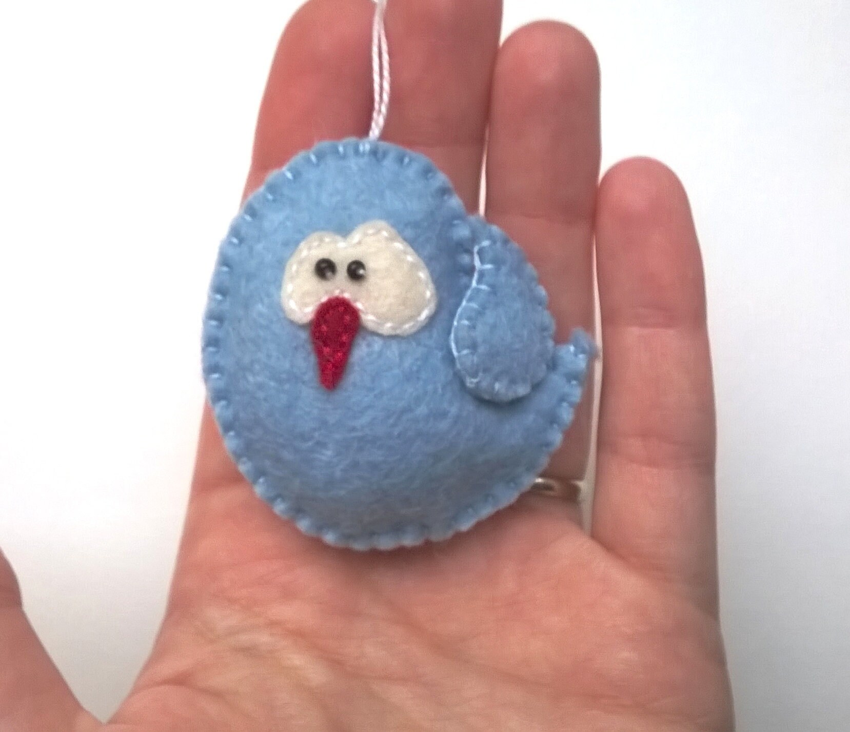 Little Bird Ornament Felt Ornaments Bird Ornament Felt | Etsy