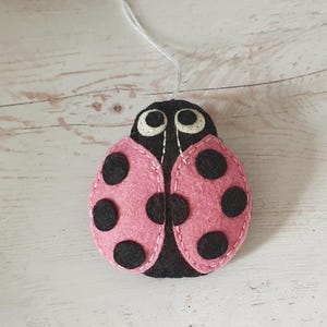 Felt Ladybug Ornament Pattern: Beginner-friendly Photo Tutorial (PDF ...